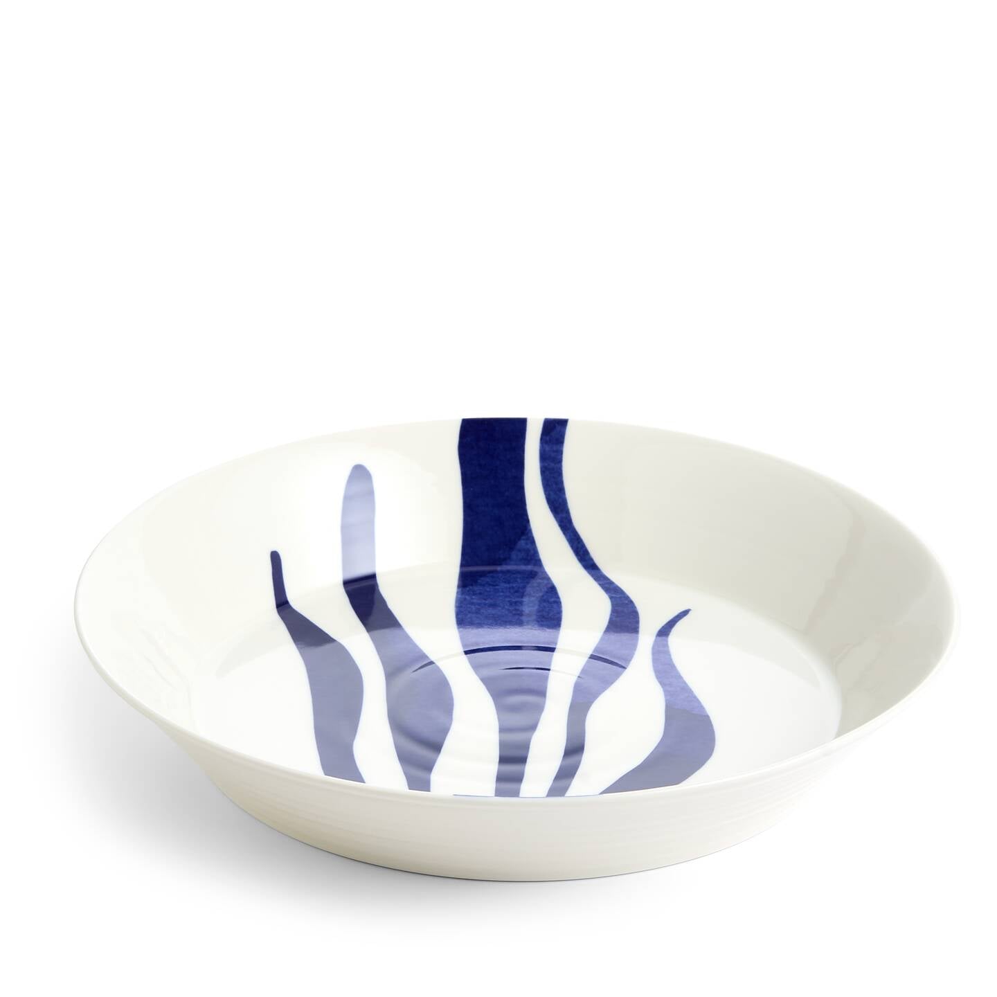 Pacific Coral Low Serving Bowl Blue | Royal Doulton Webstore